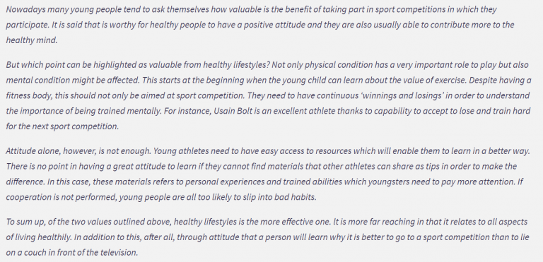 CAE Essay Examples | C1 Advanced Essays And Feedback