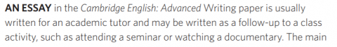 C1 Advanced Essay CAE | 1 AMAZING Exam Technique