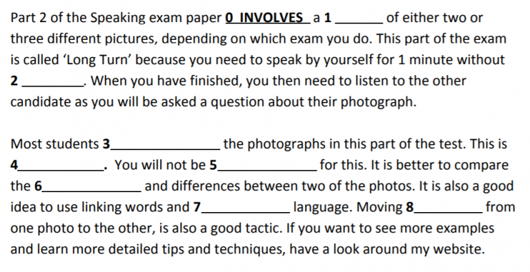 English Language Test Online With Answers