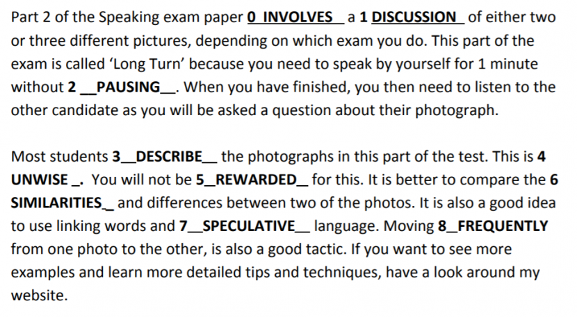 English Language Test Online With Answers