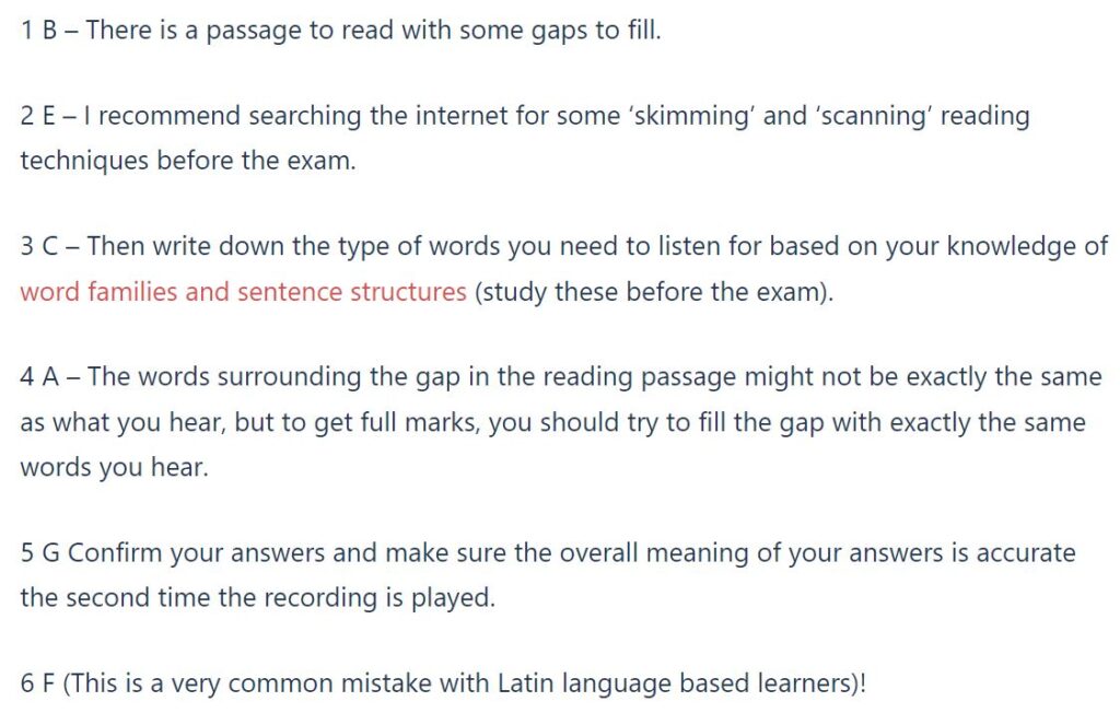 CAE Listening Part 2 - Gap Fill | 3 Steps To Success