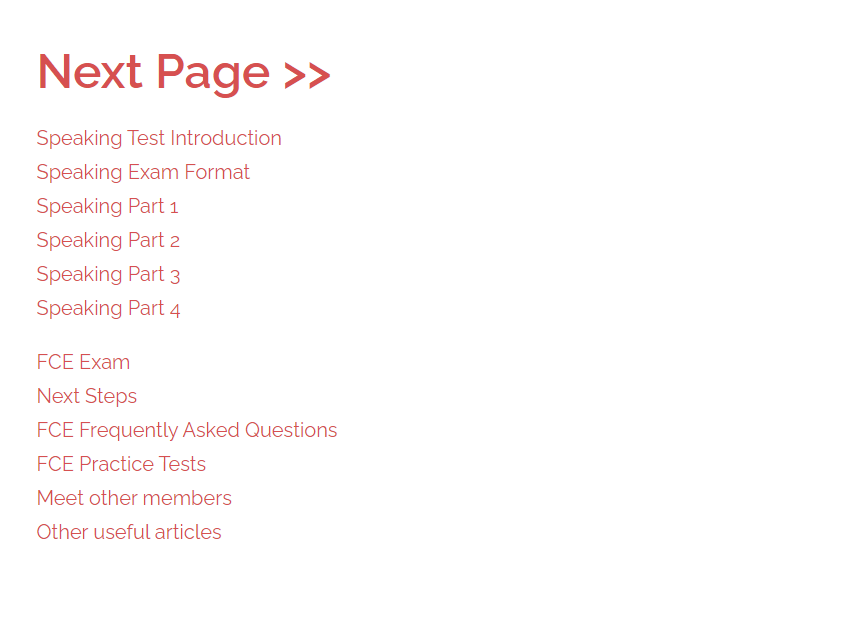 FCE Speaking Part 4 | Pass B2 First Certificate Further Discussion