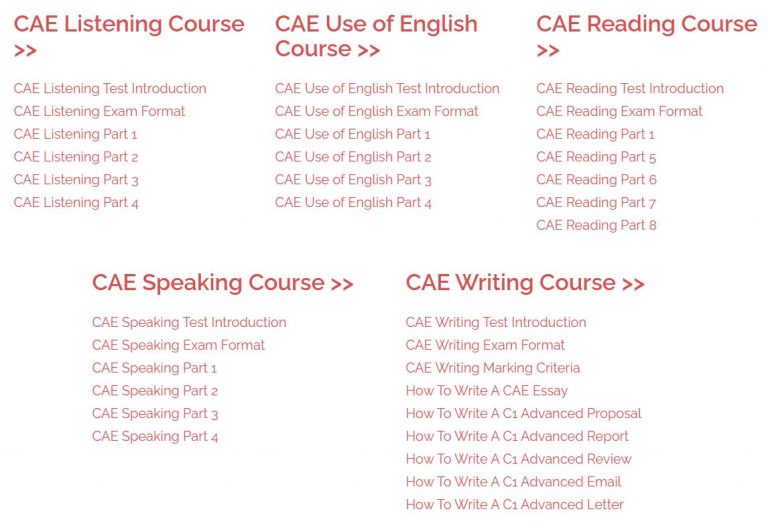 C1 Advanced: CAE Memberships