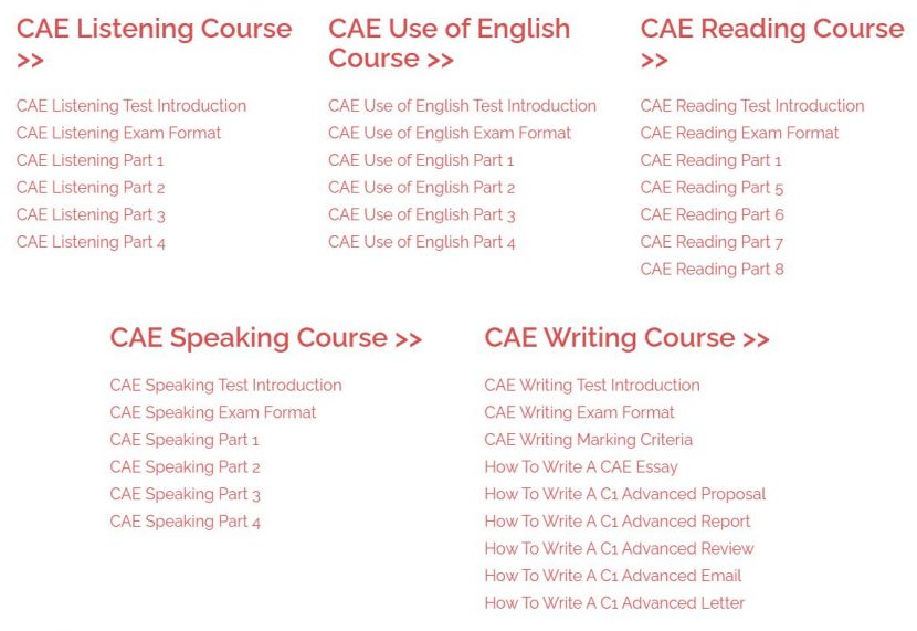 C1 Advanced: CAE Memberships