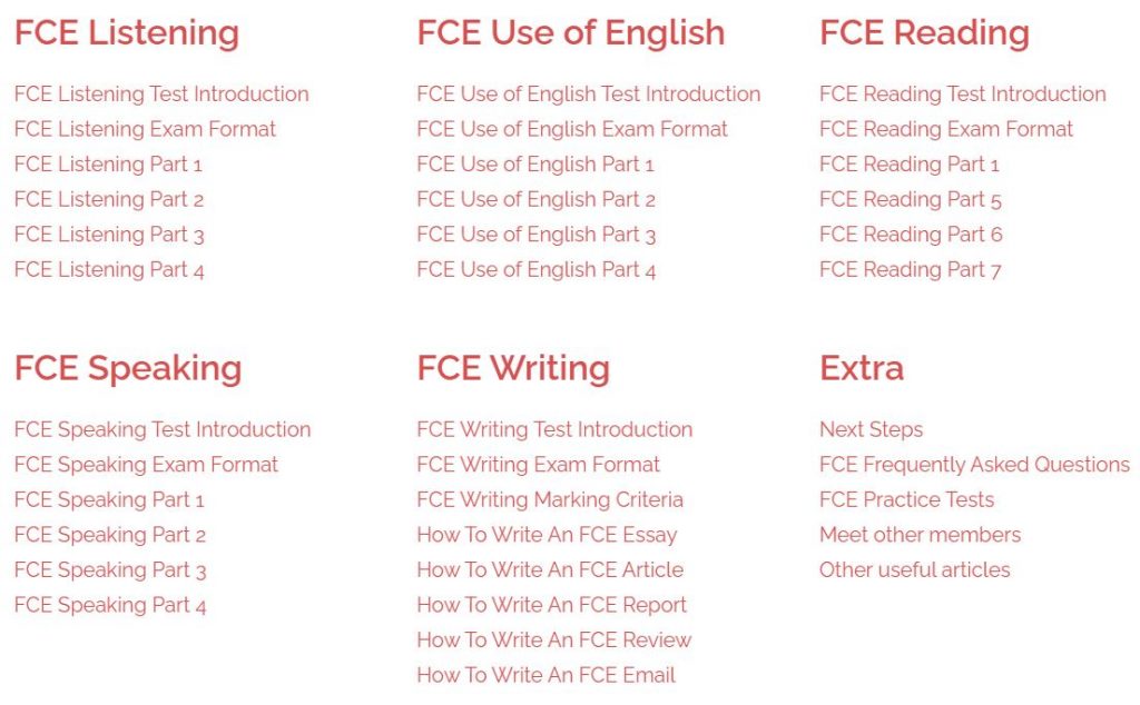 B2 First: FCE Memberships